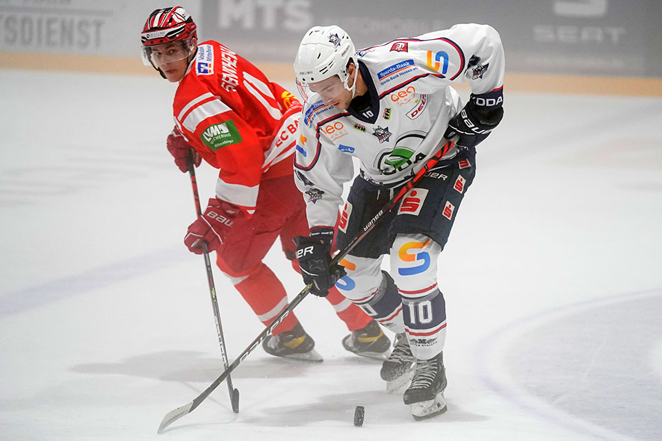 Bad Nauheim schlägt Kassel - Rostock holt Punkt in Weißwasser